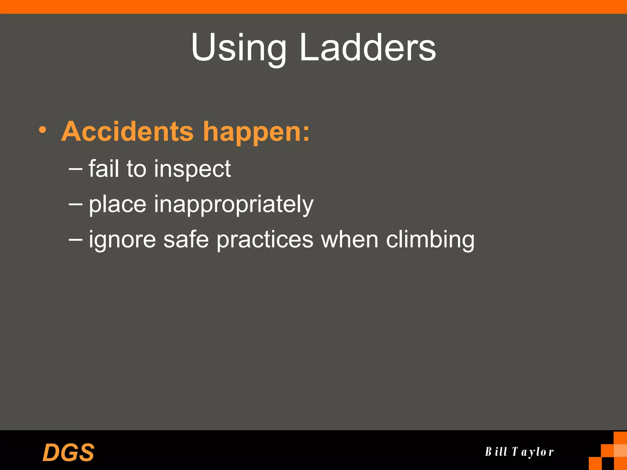 Ladder Safety | PPT
