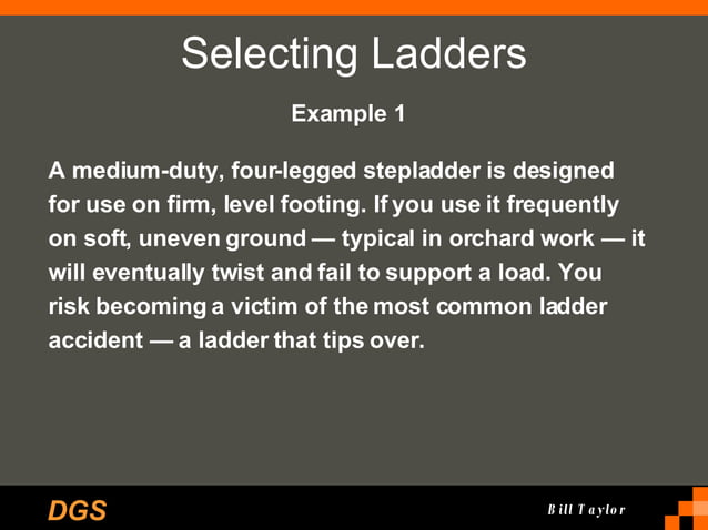 Ladder Safety | PPT