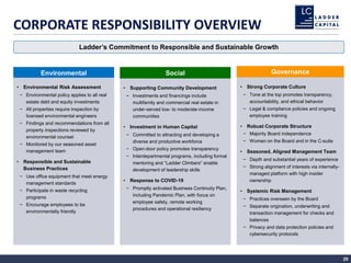 Ladder Capital - Investor Presentation (March 2021) | PPT