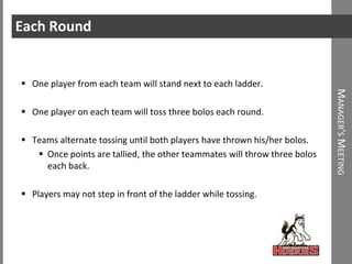 Ladder golf | PPTX