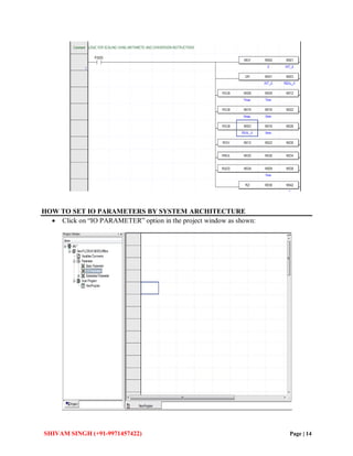 Ladder logic on Soft-Master Honeywell PLC ML50 | PDF