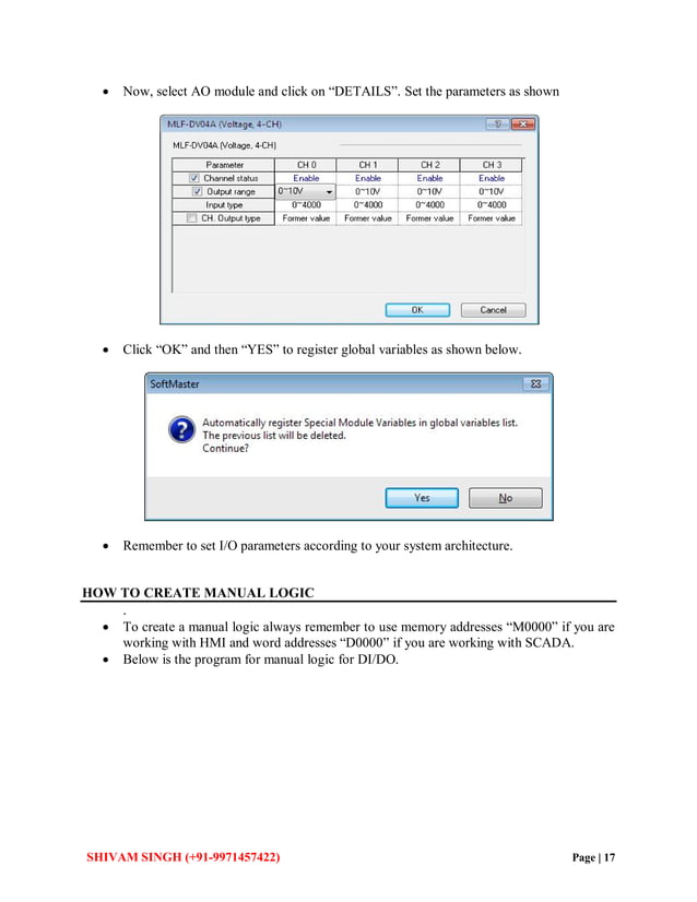 Ladder logic on Soft-Master Honeywell PLC ML50 | PDF | Programming Languages | Computing