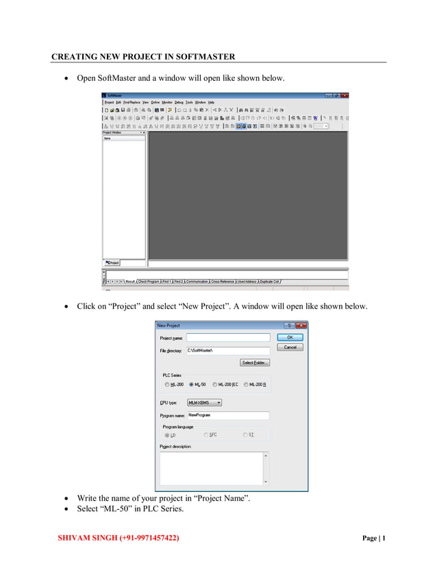 Ladder logic on Soft-Master Honeywell PLC ML50 | PDF | Programming Languages | Computing