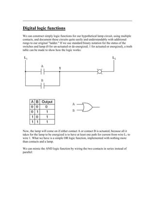 Ladder logic tutorial | PDF