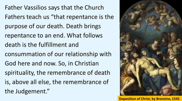 St John Climacus, Ladder of Divine Ascent, Remembrance of Death, Joy ...