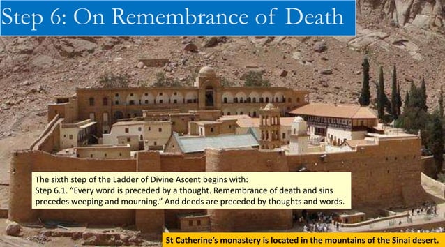 St John Climacus, Ladder of Divine Ascent, Remembrance of Death, Joy ...