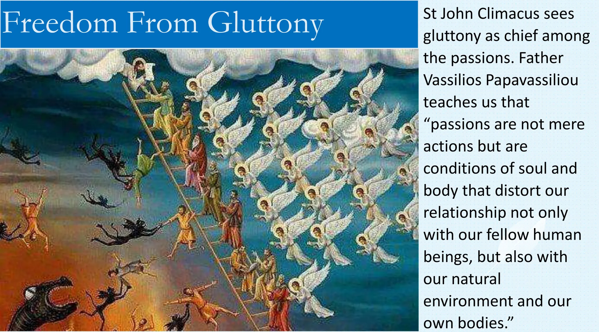 Healthy DASH Diet, and St John Climacus, Ladder of Divine Ascent ...