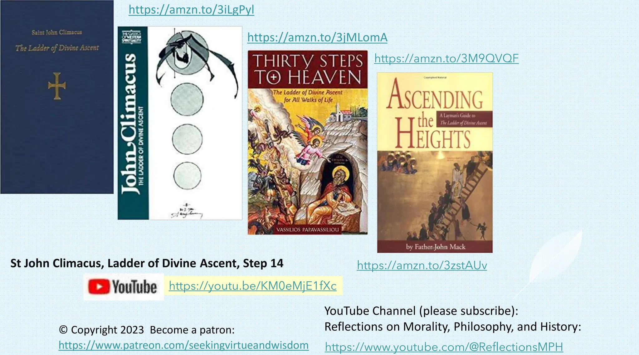 Healthy DASH Diet, and St John Climacus, Ladder of Divine Ascent ...