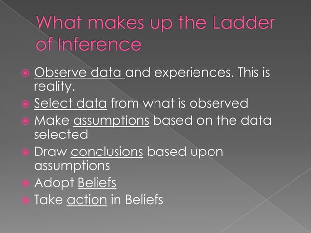 Ladder of inference | PPTX