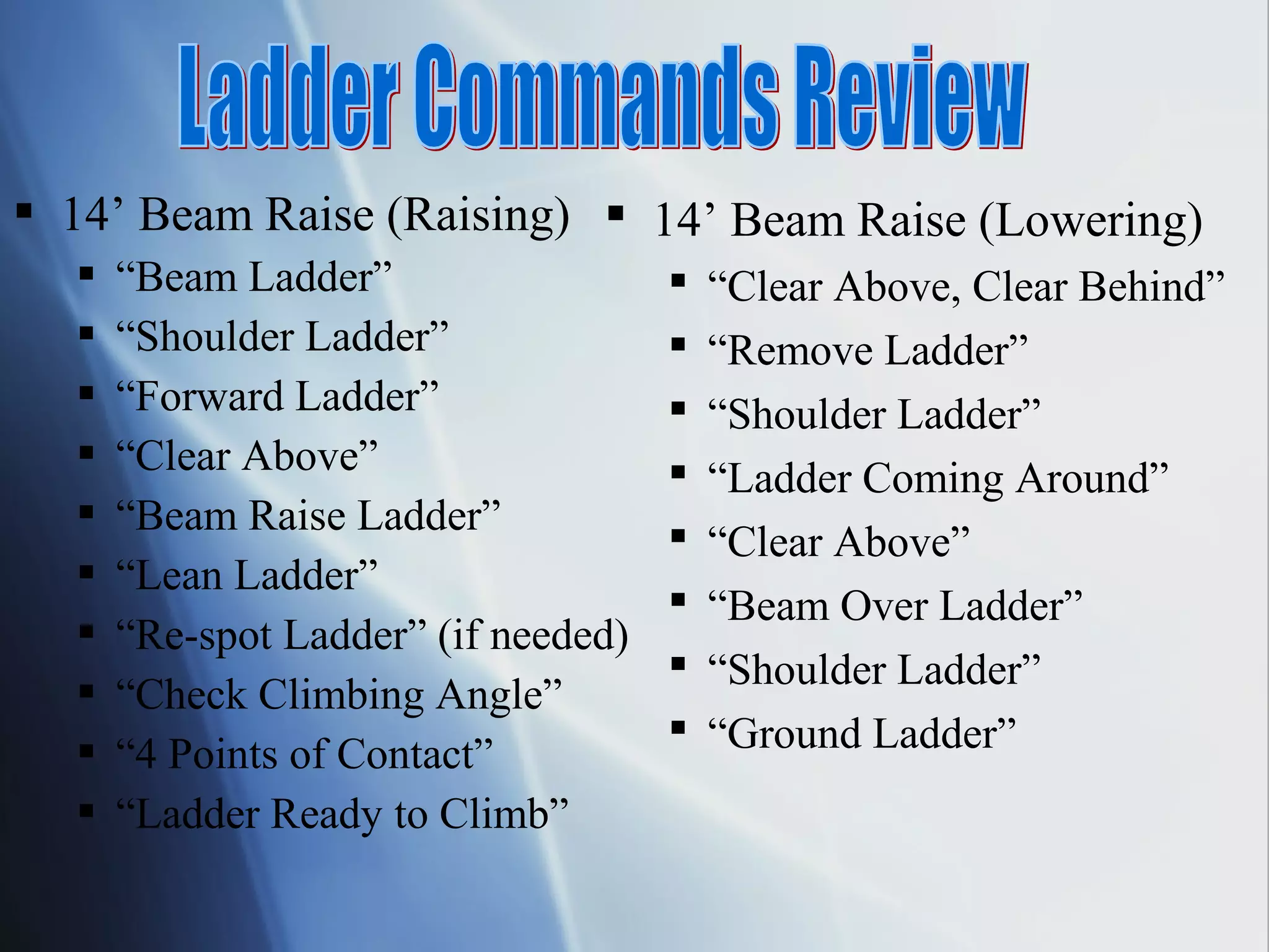 Ladder power point part 2 | PPT