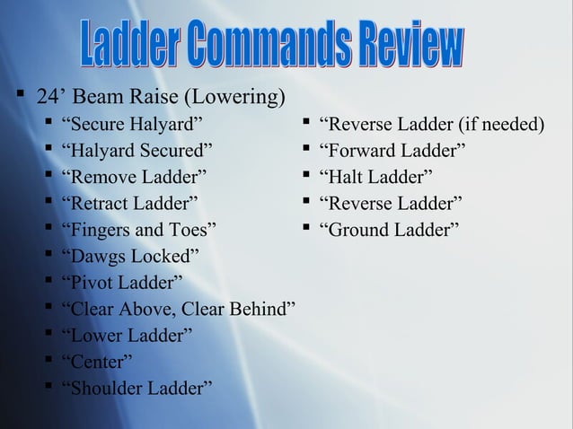 Ladder power point part 2 | PPT