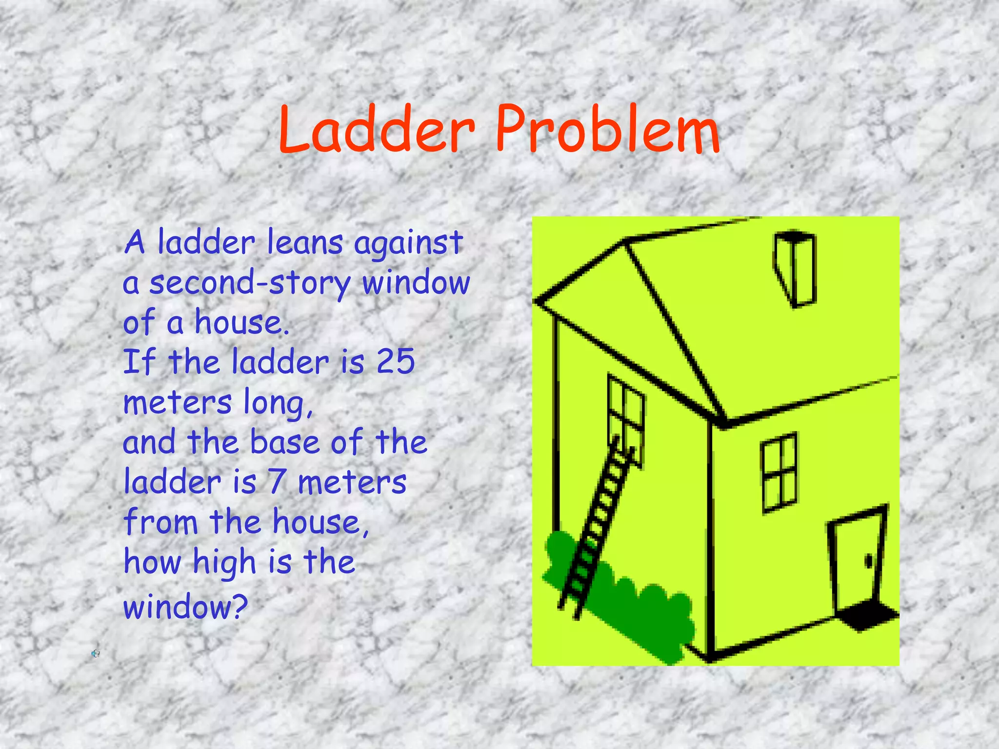 Ladder problem | PPTX