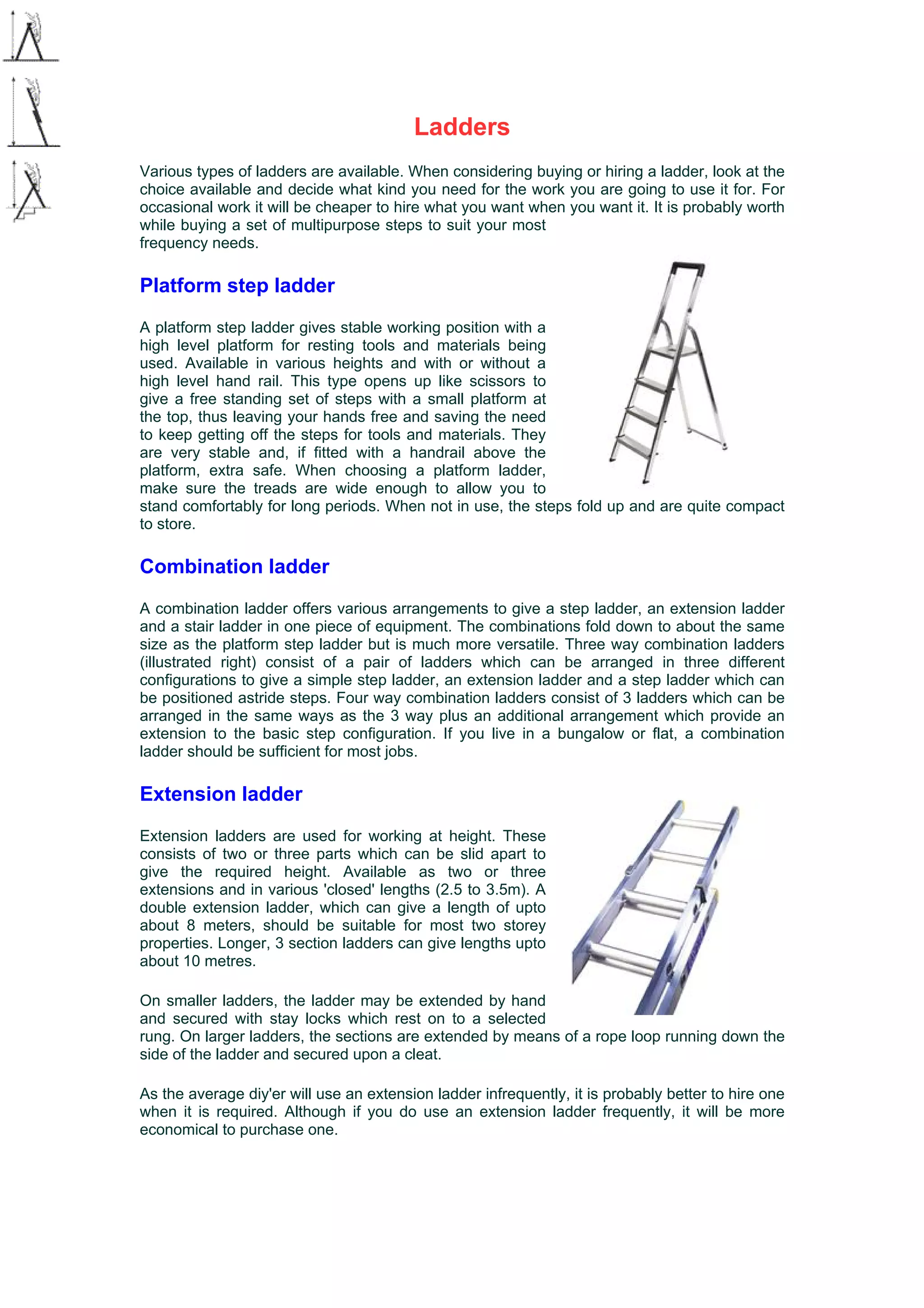 Ladders | PDF