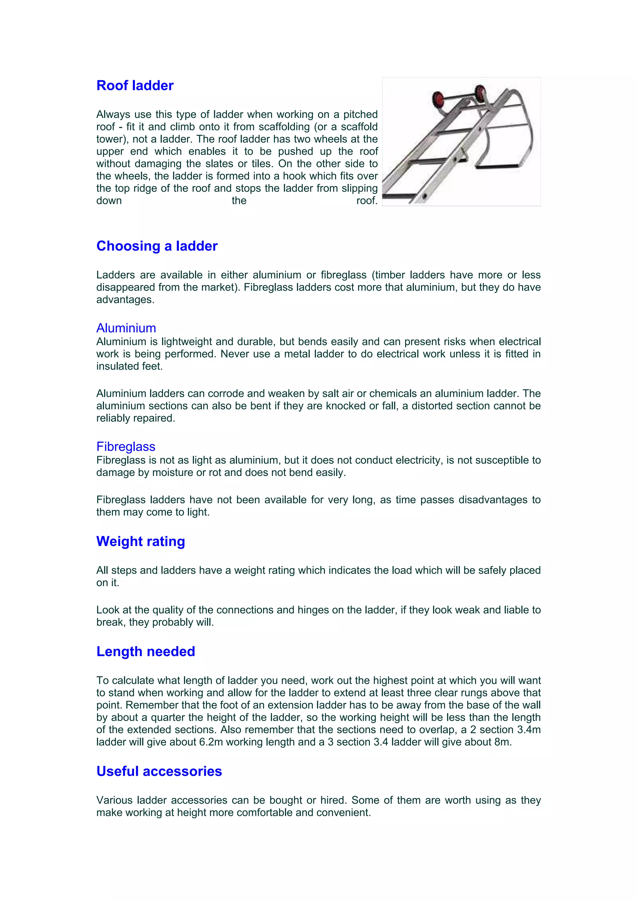 Ladders | PDF | Climbing | Extreme Sports