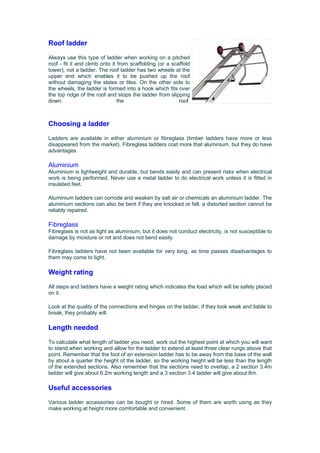 Ladders | PDF