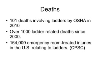 Ladders 5 31 11 | PPT | Climbing | Extreme Sports