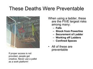 Ladders 5 31 11 | PPT | Climbing | Extreme Sports