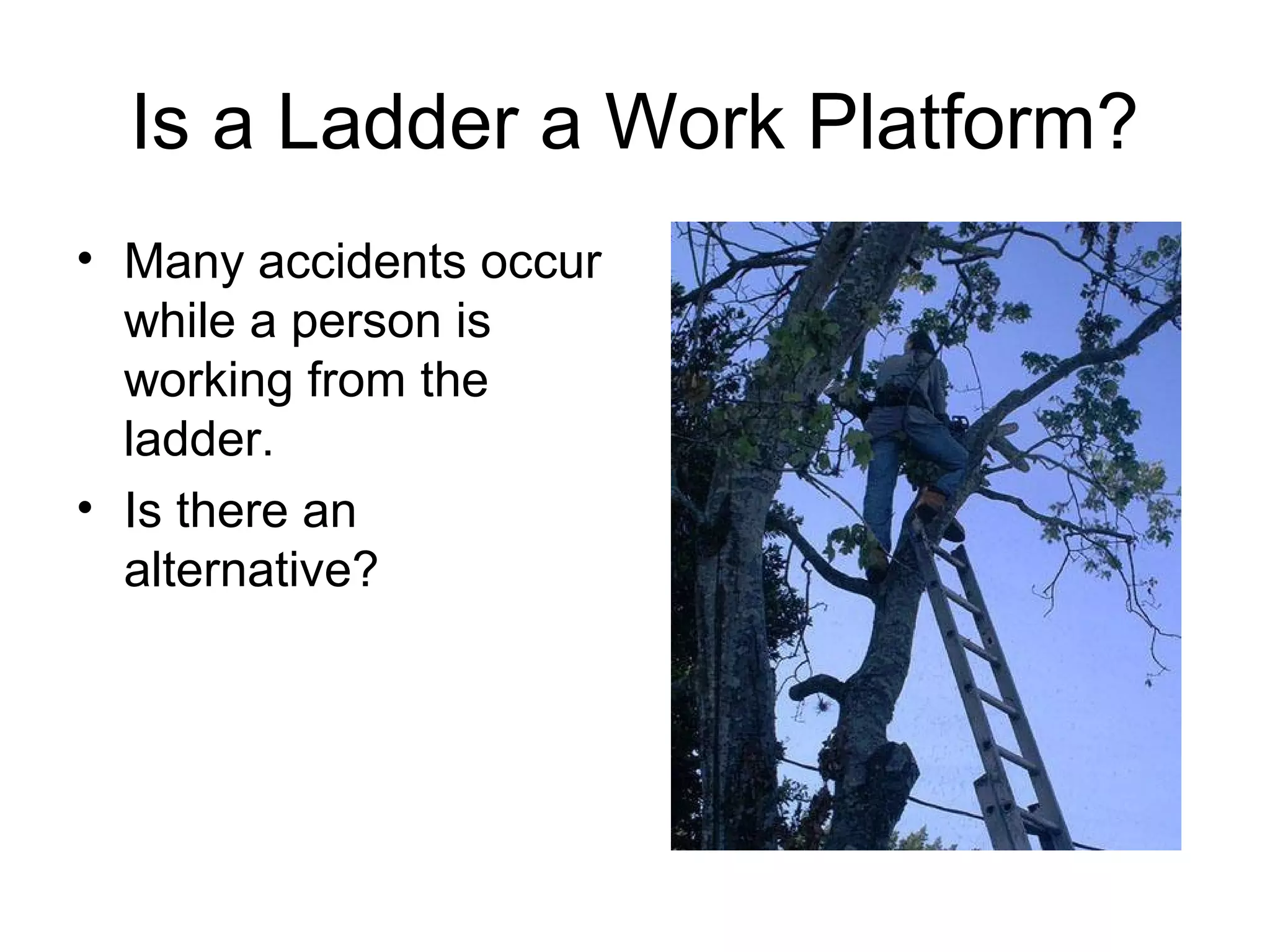 Ladder safety | PPT