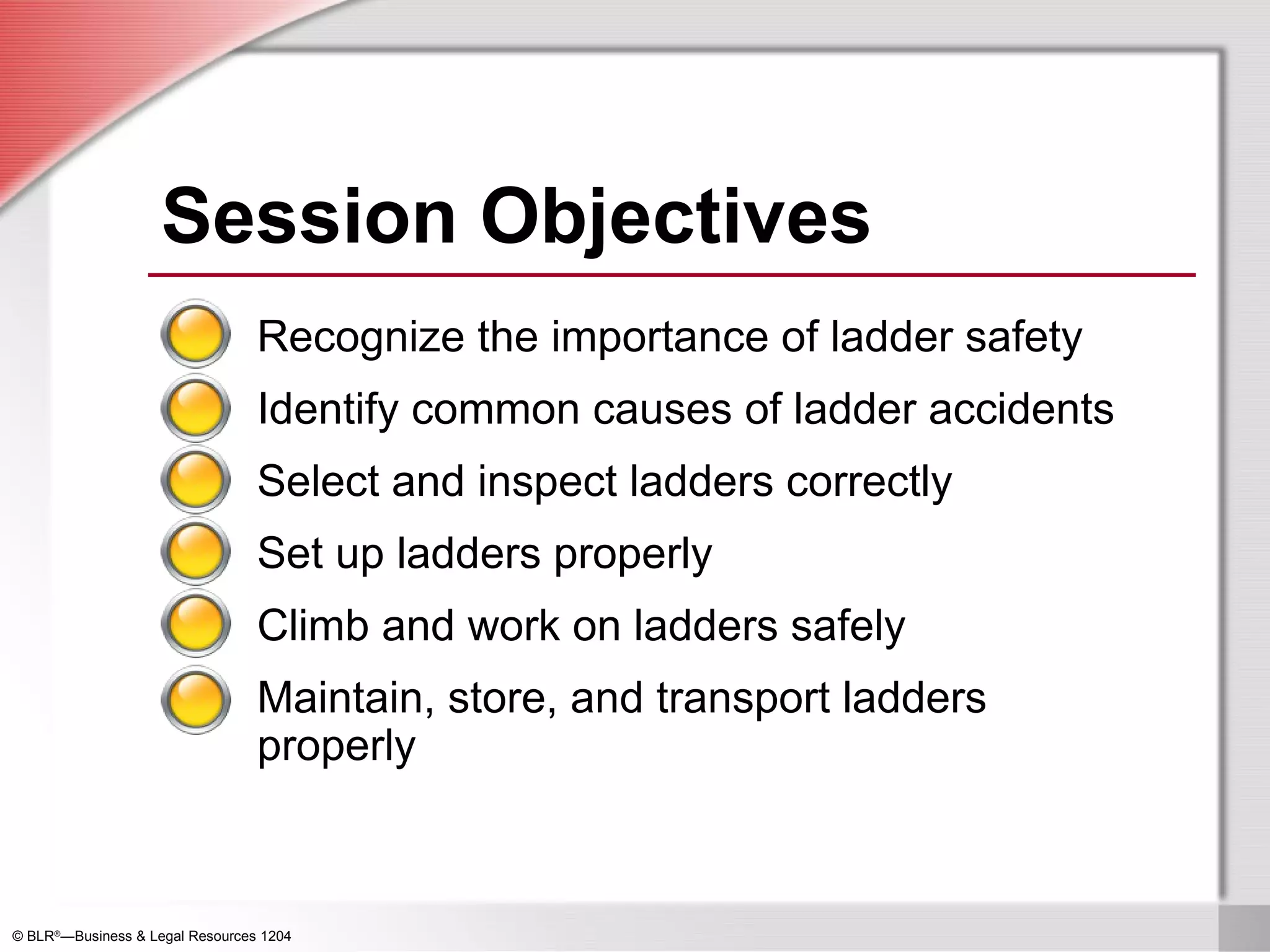 Ladder safety | PPT