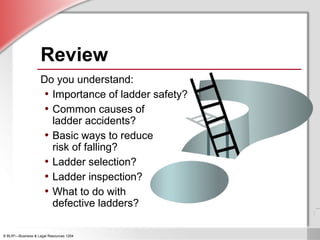 Ladder safety | PPT