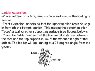 Ladder safety | PPTX