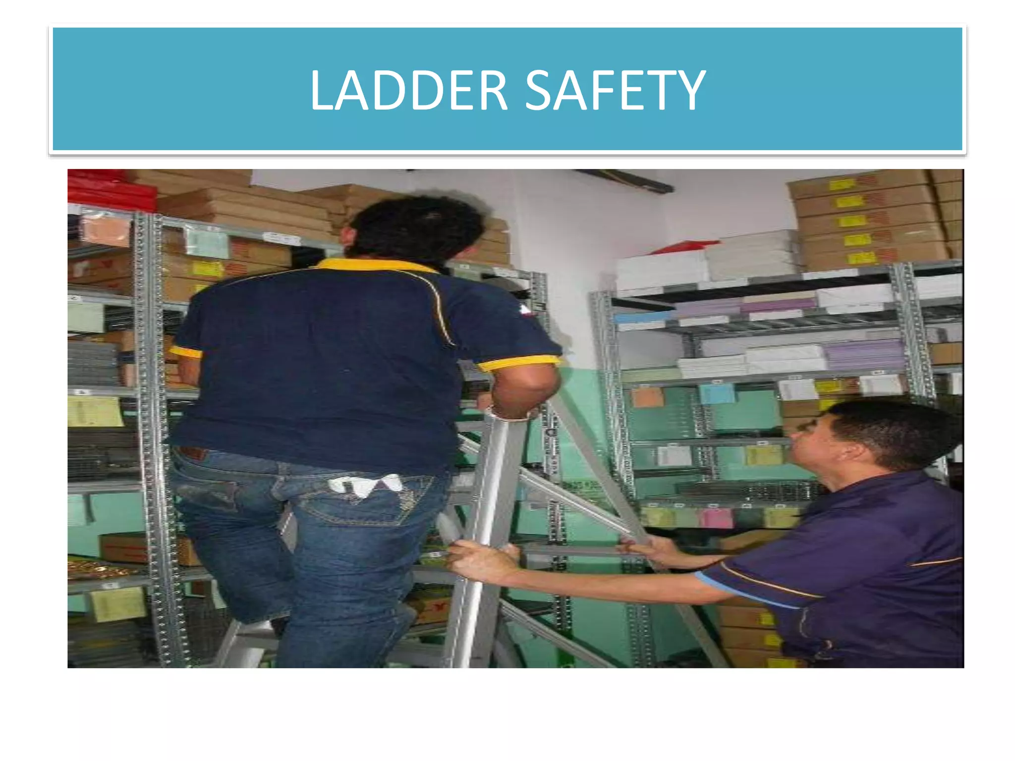 Ladder safety | PPTX
