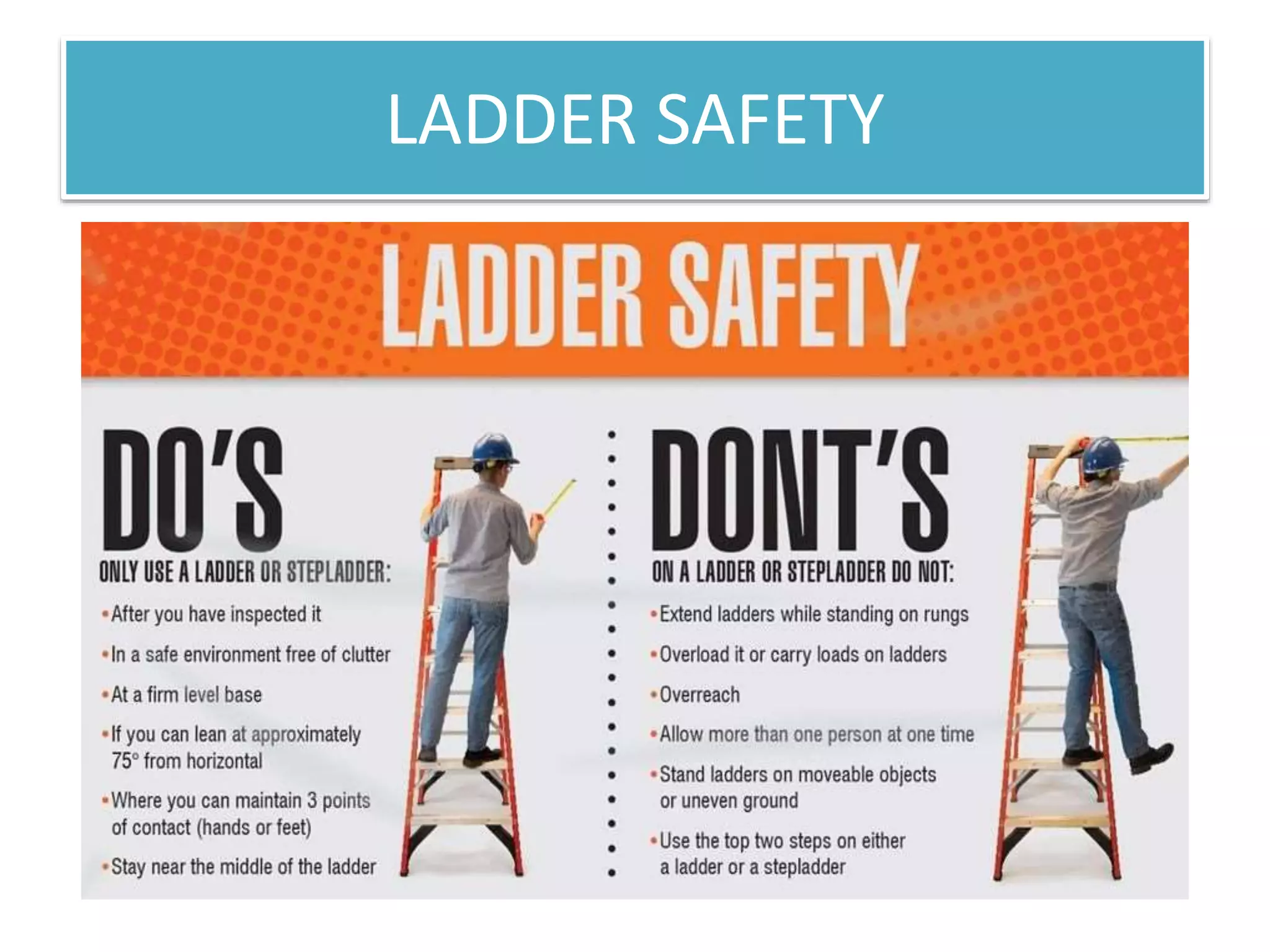 Ladder safety | PPTX