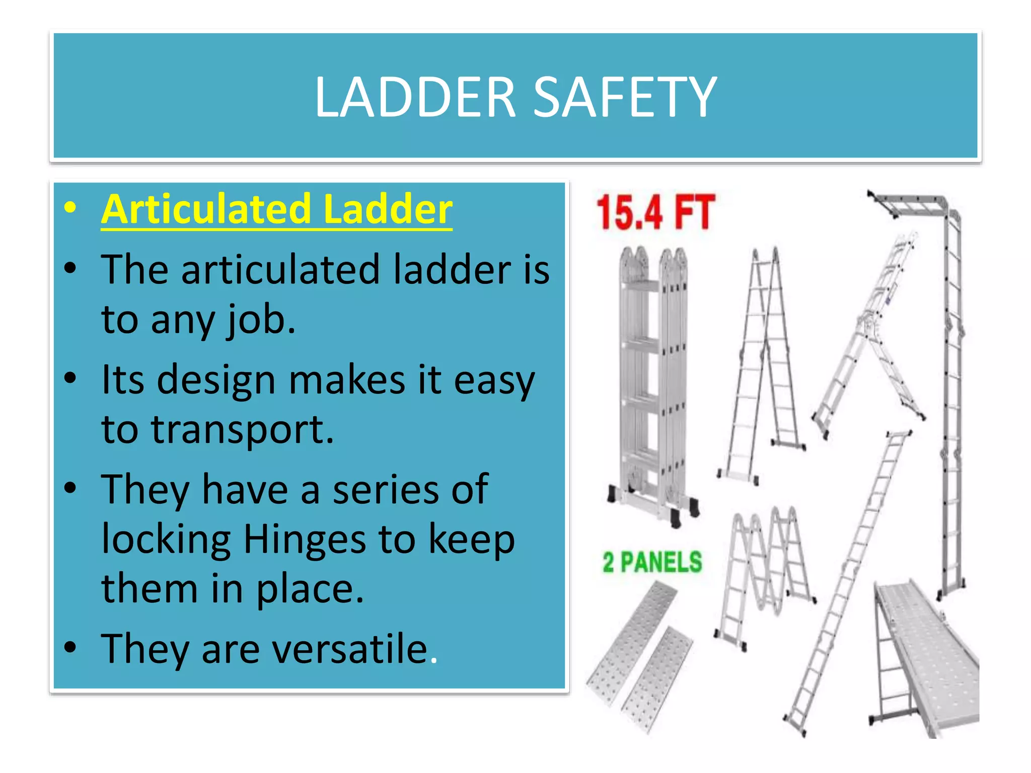 Ladder Safety Pptx