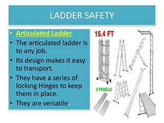 Ladder safety | PPTX