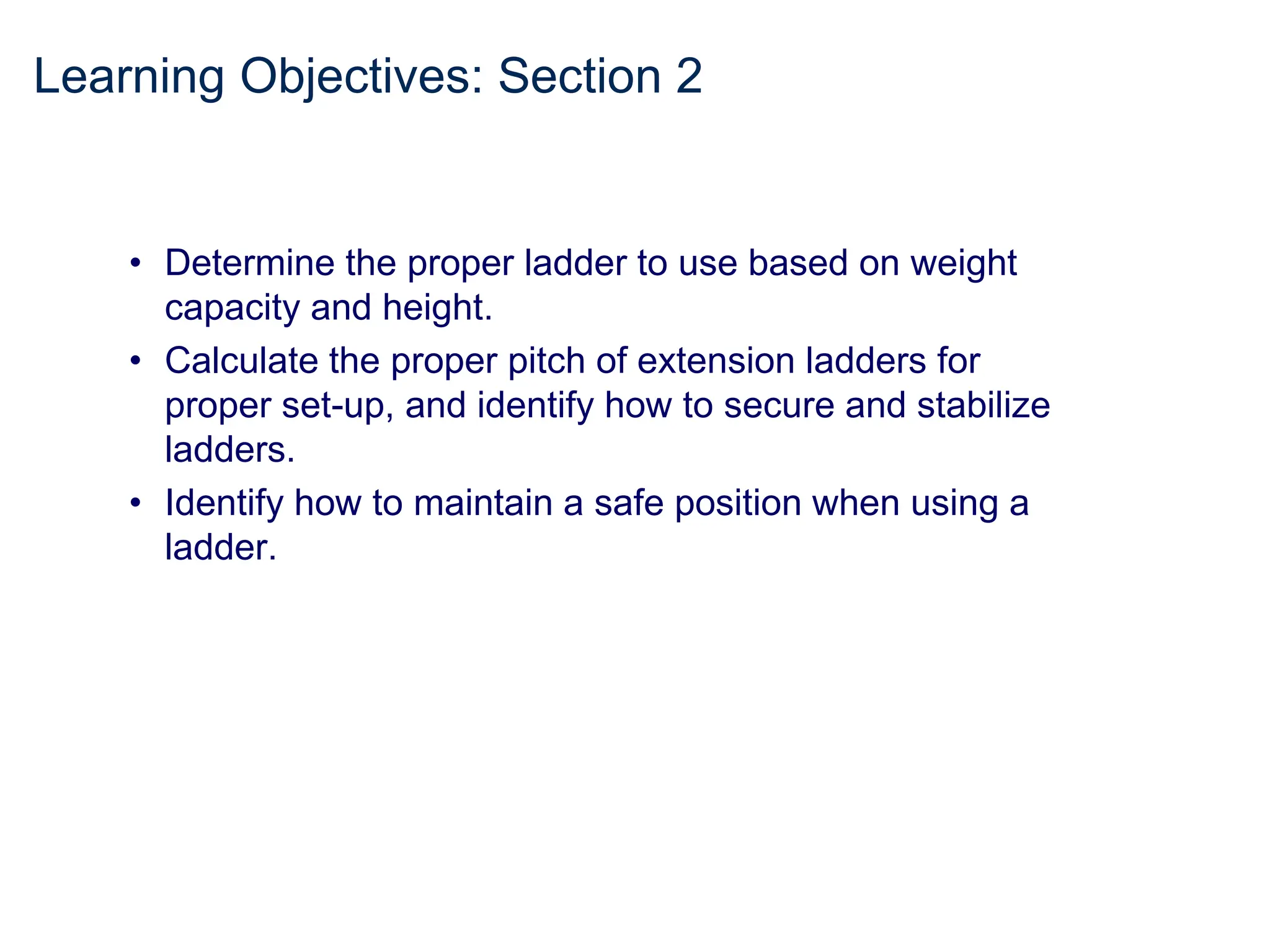 step and straight Ladder safety, usage, requirements | PPTX