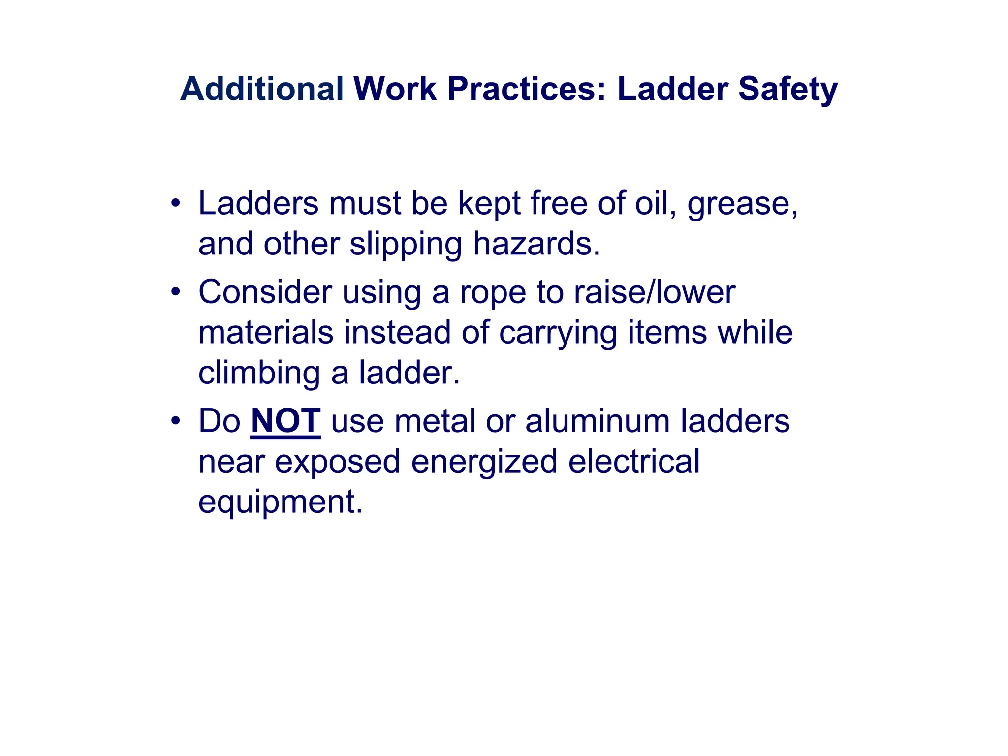 step and straight Ladder safety, usage, requirements | PPTX