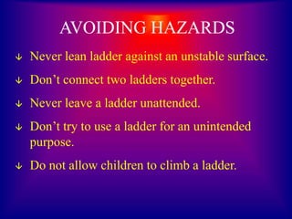 Laddersafety[1] | PPT