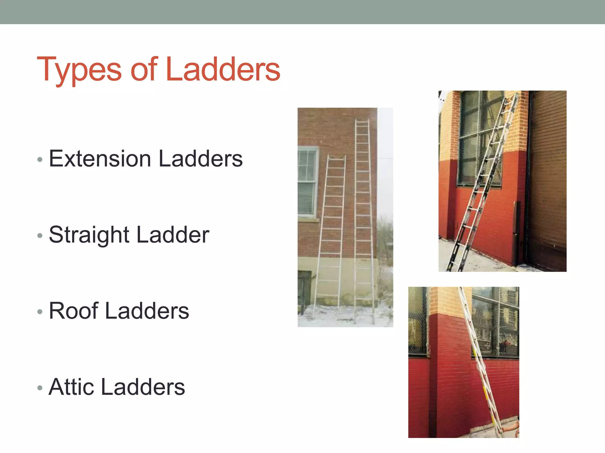 Ladders and advancing a hose line | PPTX