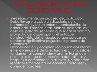 La decodificación | PPT