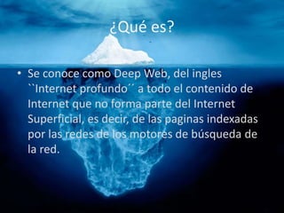 La deep web | PPTX