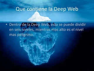 La deep web | PPTX