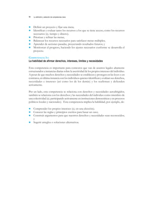 La definición y selección de competencias clave, deseco | PDF