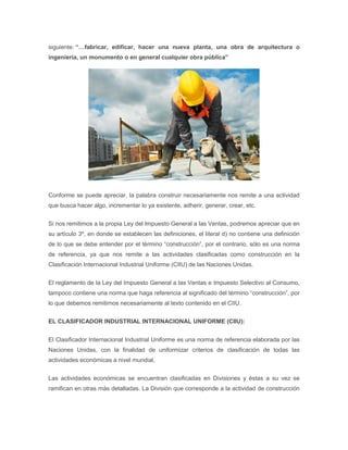 La definicion del termino construccion | PDF