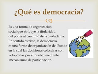 La democracia | PPT