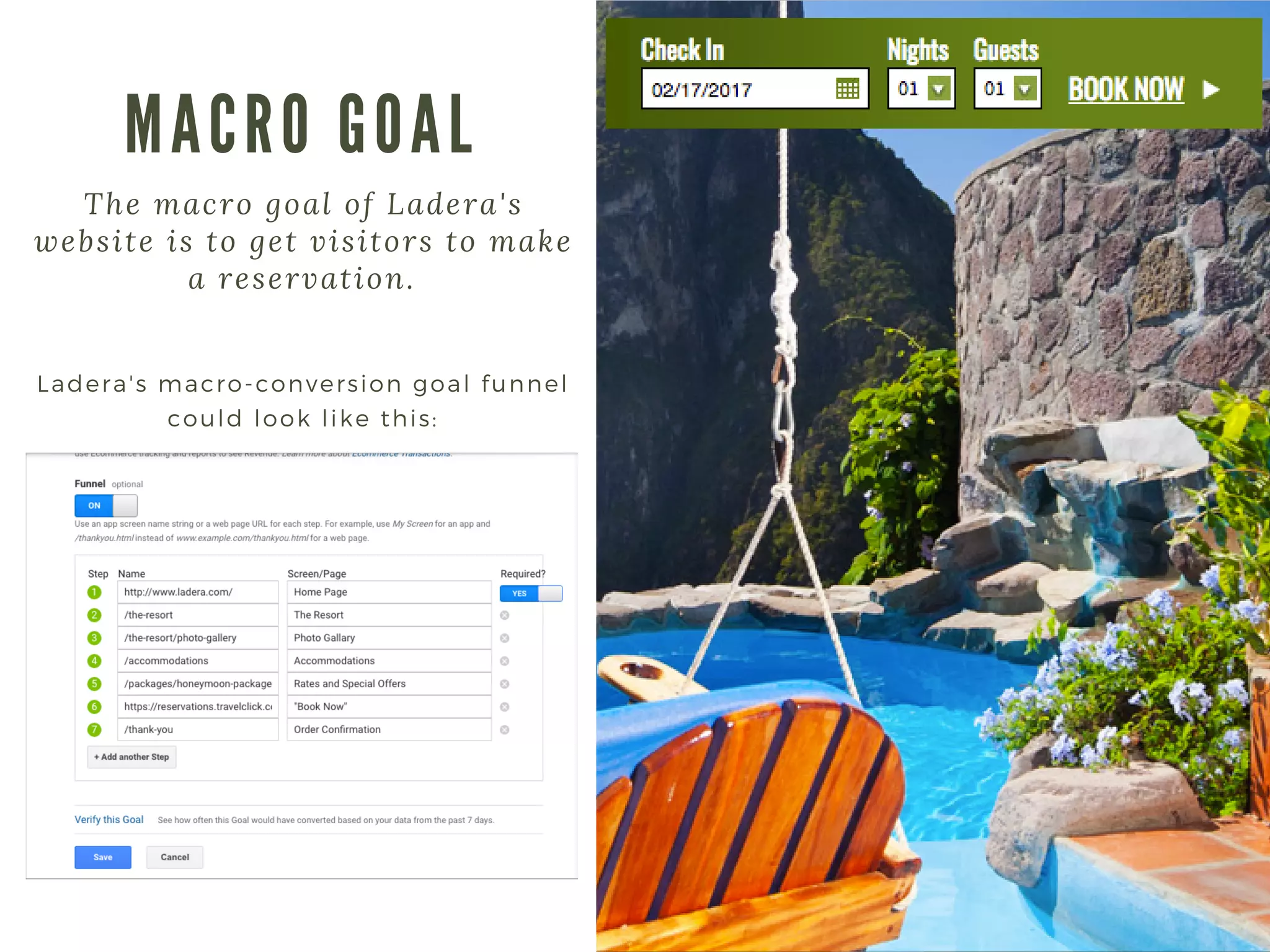 Ladera Resort Measurement Strategy | PPT