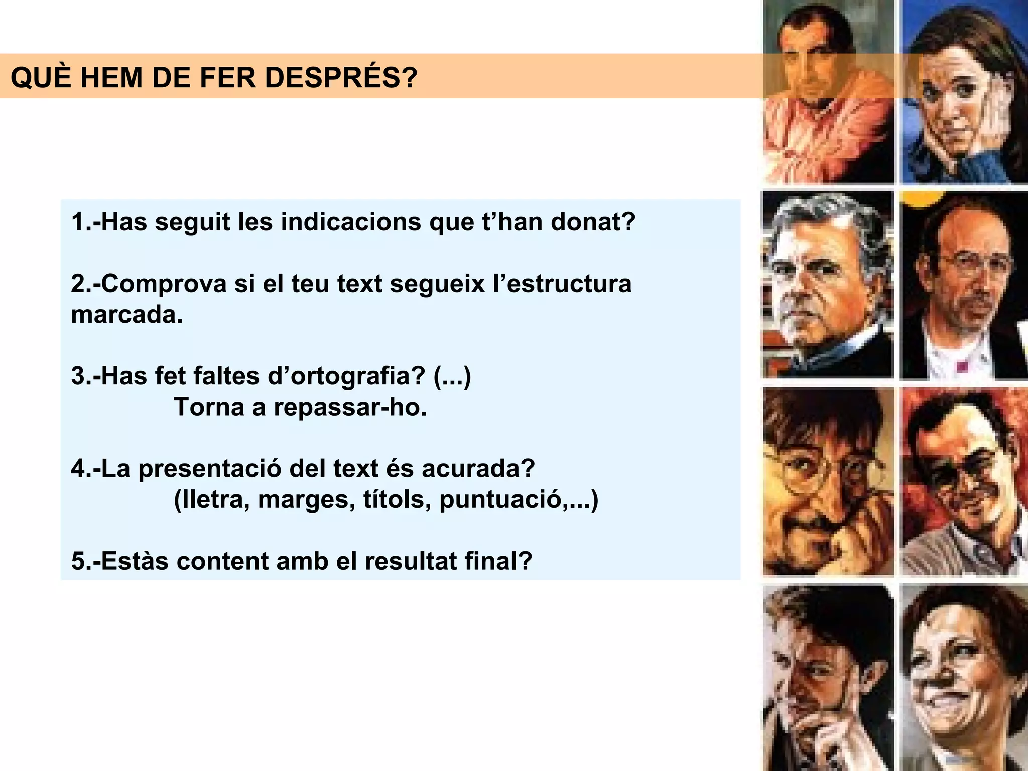 La descripció d’una persona | PPT