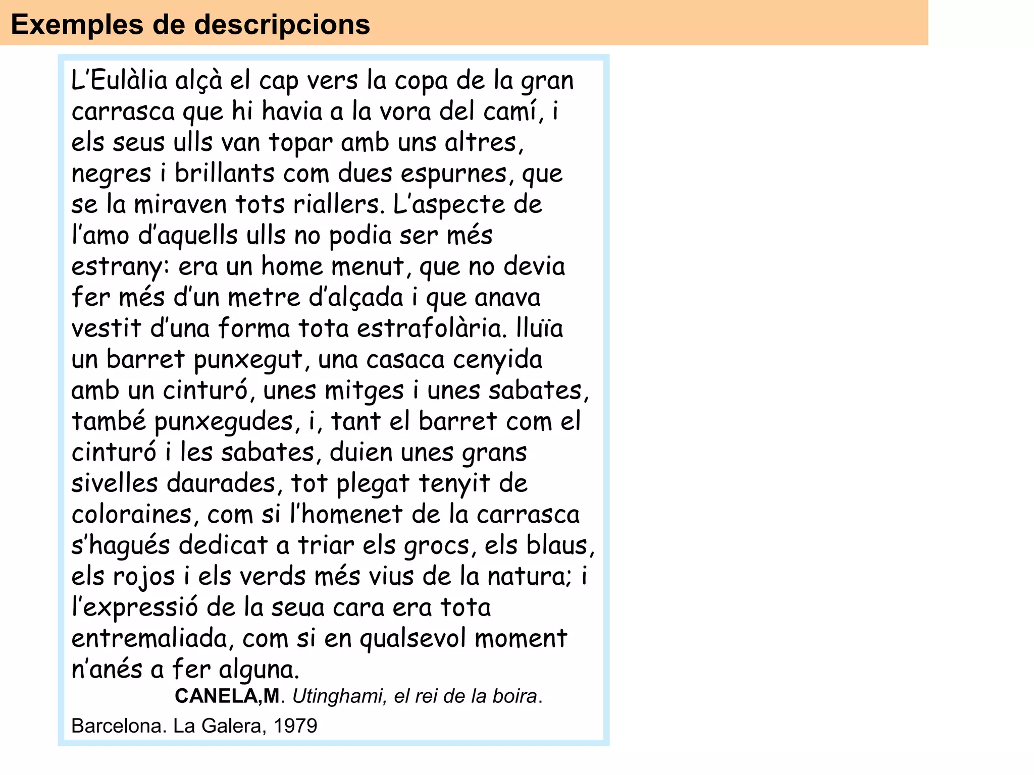 La descripció d’una persona | PPT