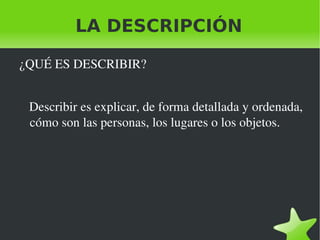 La descripcion | ODP