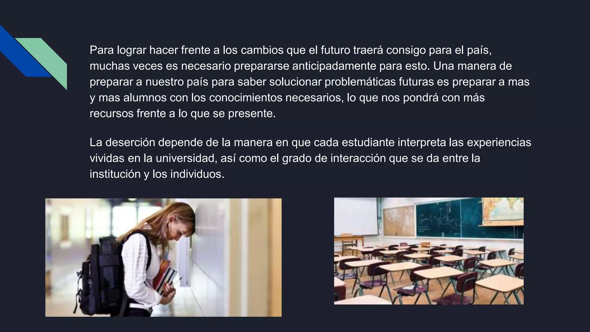 La desercion escolar en mexico | PPT