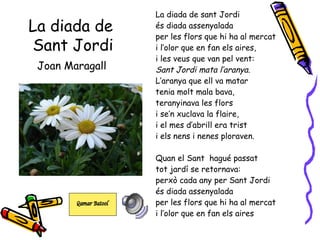 La Diada De Sant Jordi | PPT