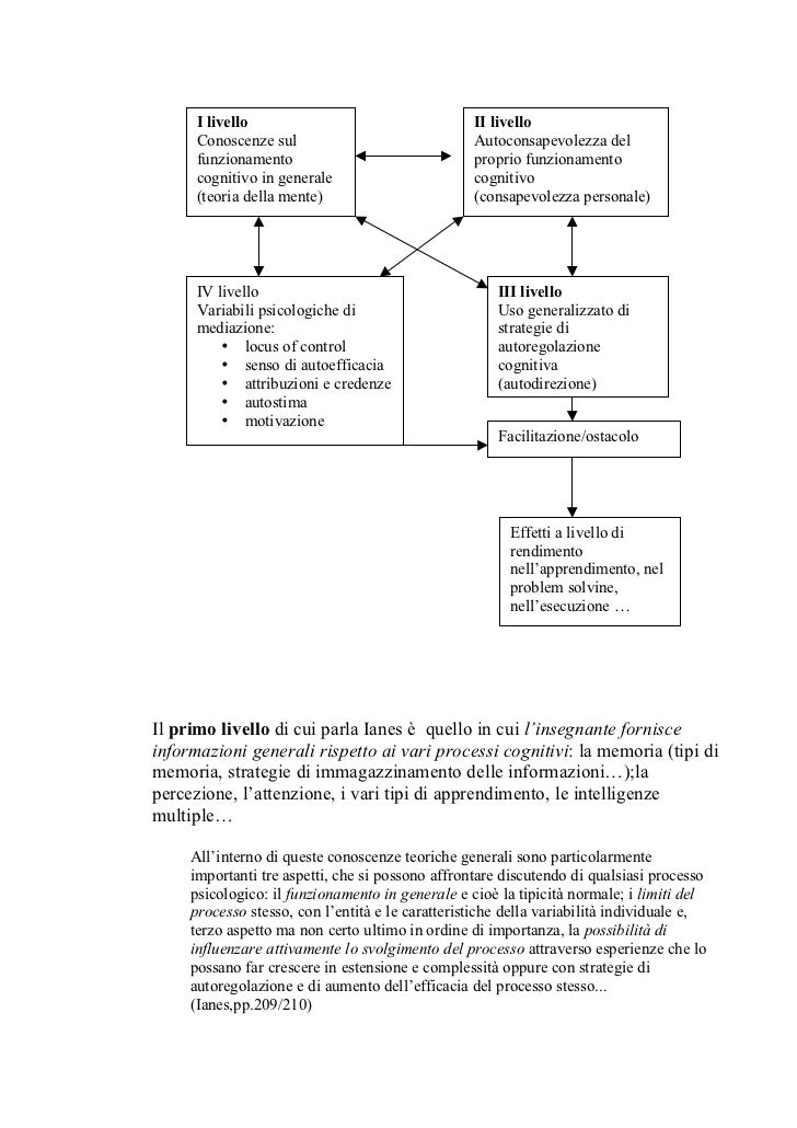 La didattica metacognitiva