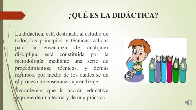 La didáctica