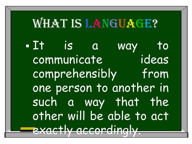 STAGES OF LANGUAGE ACQUISITION | PPTX