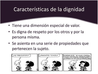 La dignidad de la persona | PDF