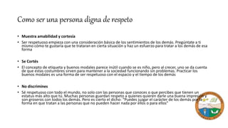 La dignidad humana grado 7 | PPTX